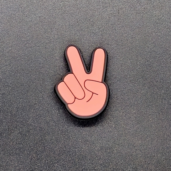 CROCS | Accessories | 55 Peace Sign Croc Charm | Poshmark